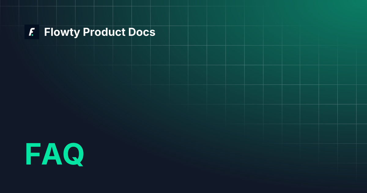 FAQ | Flowty Product Docs